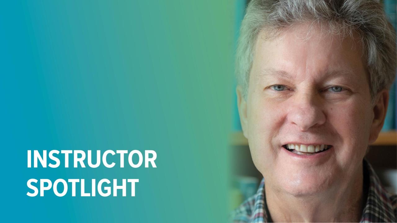 Instructor Spotlight: Sean Barry | Continuing and Professional Education